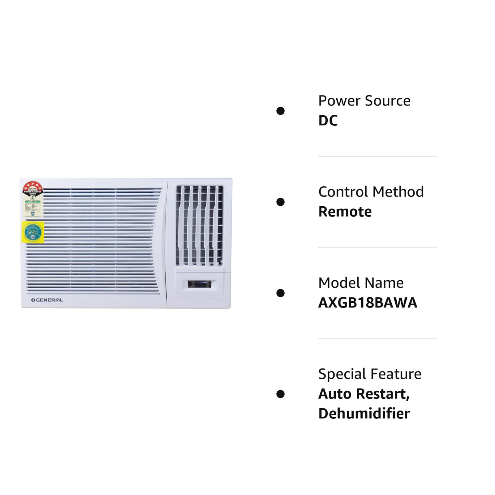 Buy O General 1 5 Ton 4 Star Window Ac 2023 Model Copper Condenser